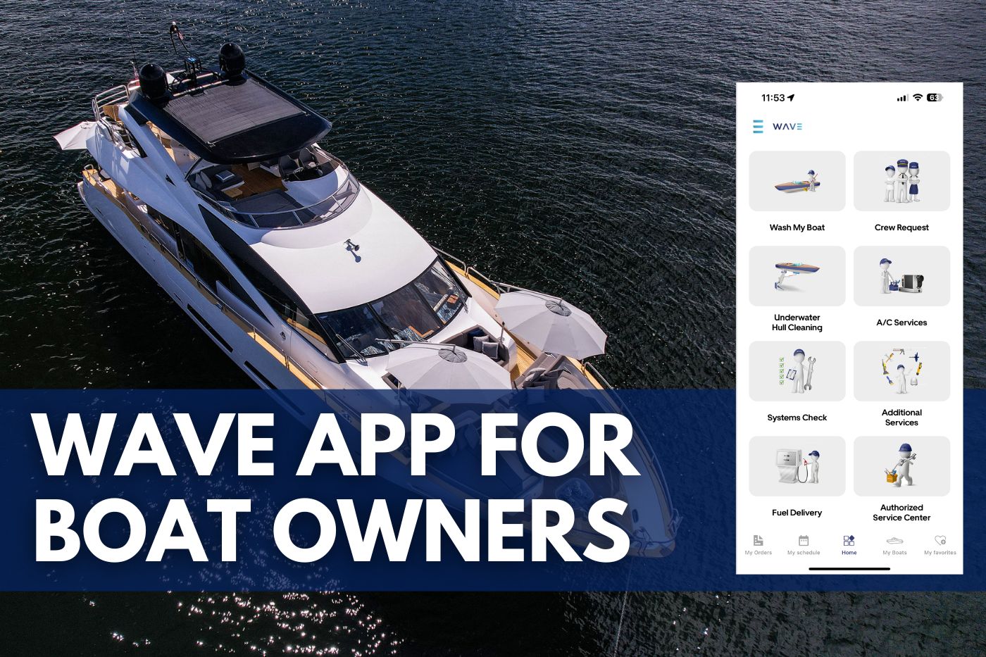 Marine Marketplace App, Complete Marine Services and Yacht Sales | Wave ...